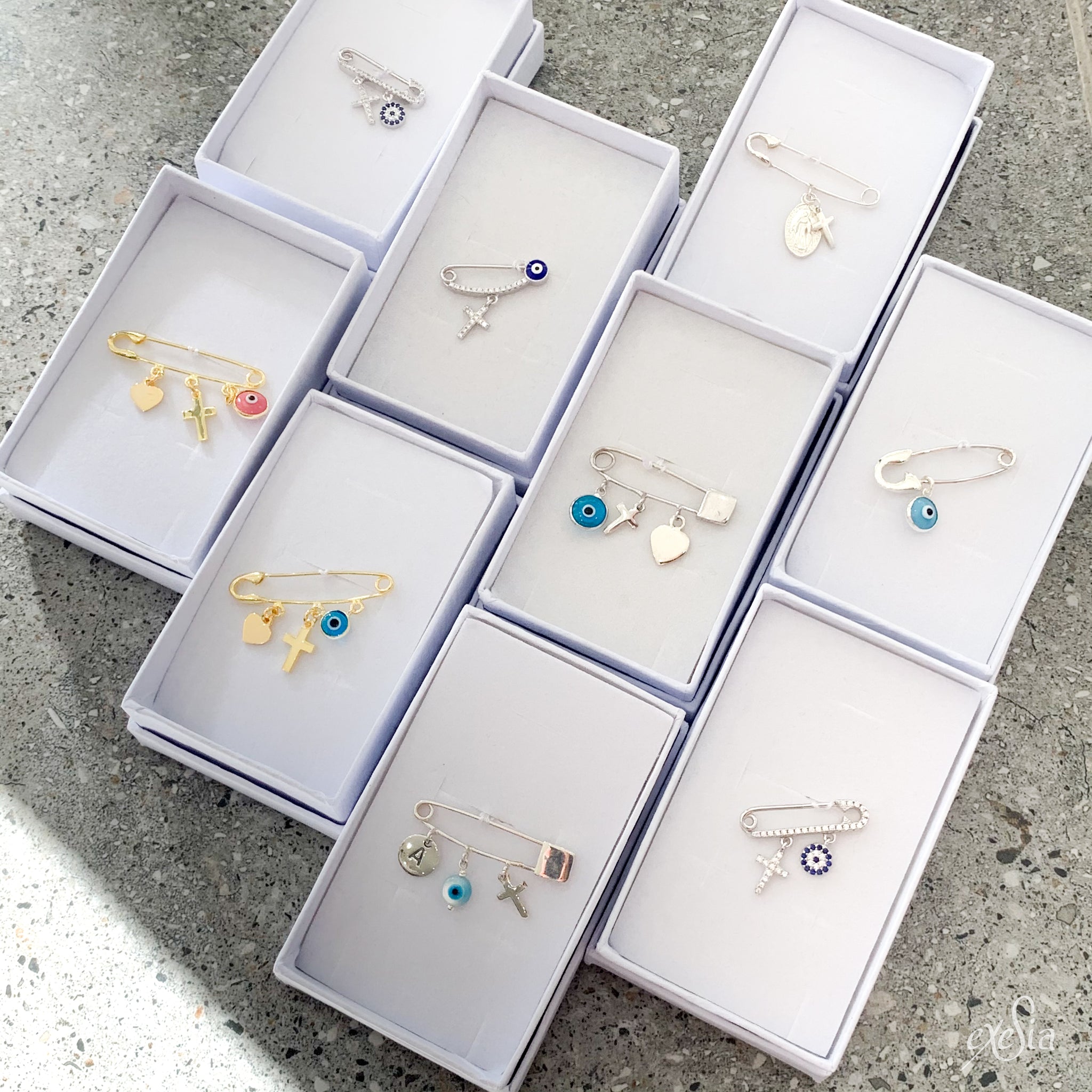 Personalised Baby Pins | Exesia – Exesia